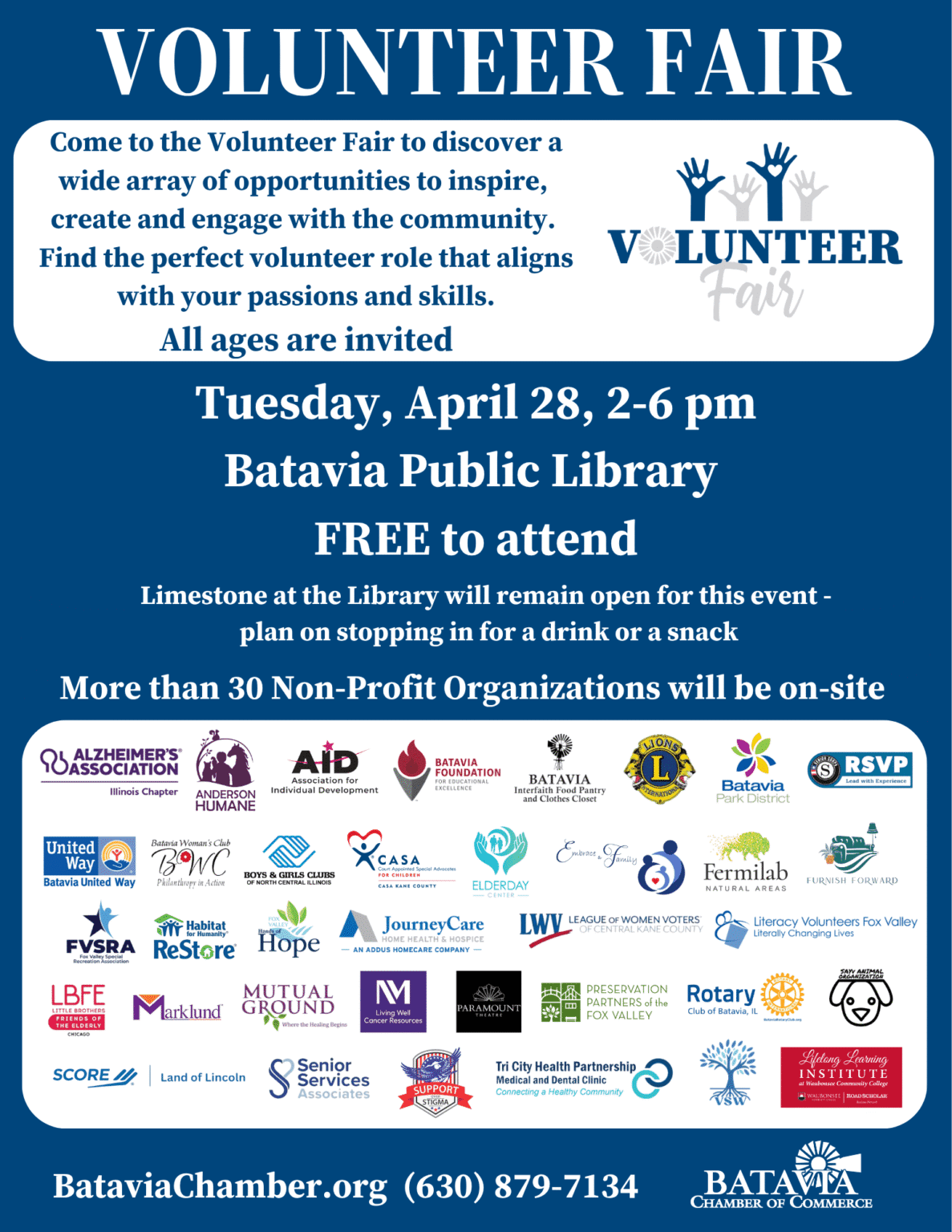 2026 Volunteer Fair - Batavia MainStreet